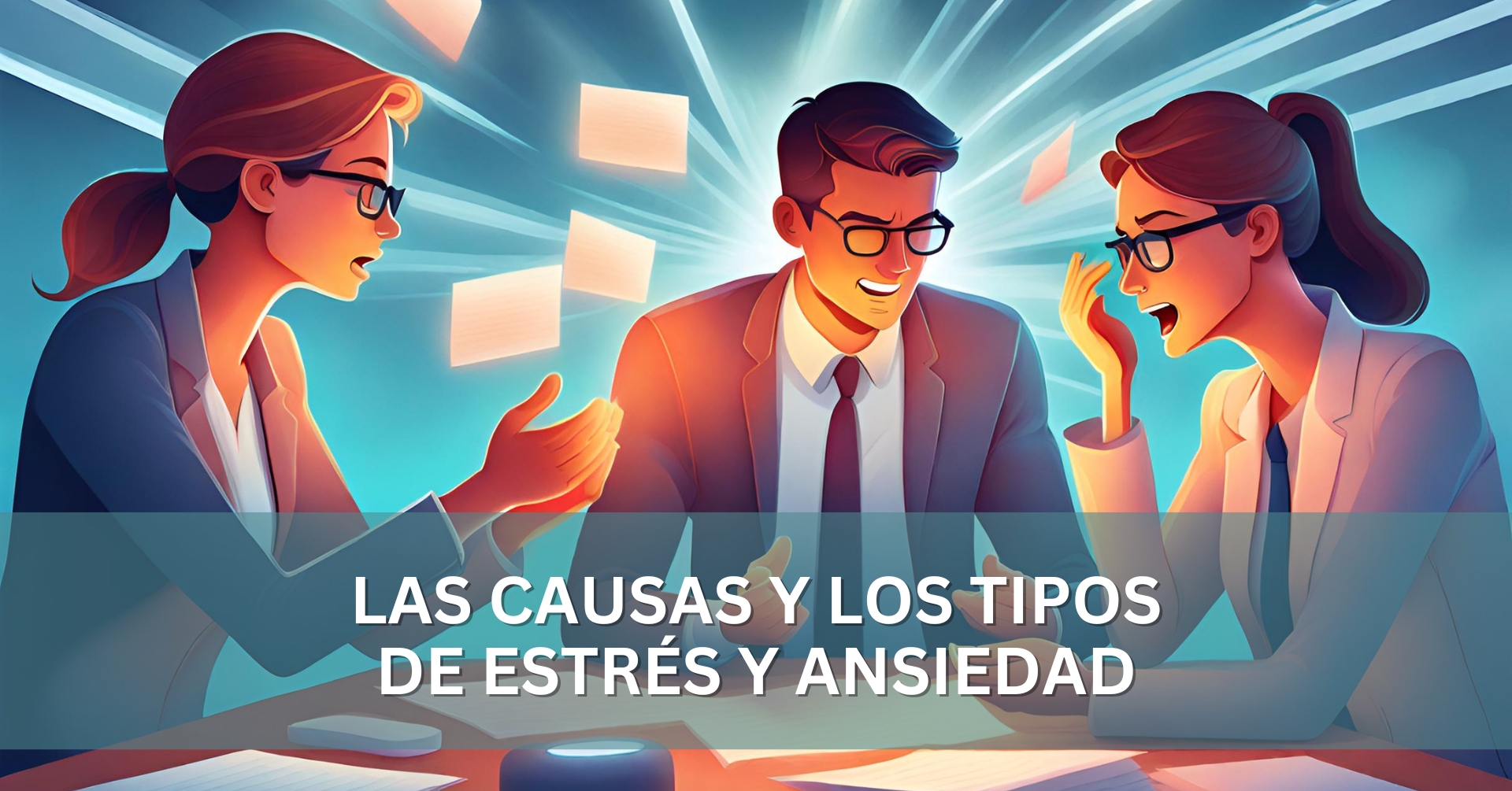 Las causas y los tipos de estrés y ansiedad